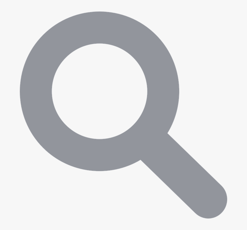 Search Button Icon Gray, HD Png Download , Transparent Png Image - PNGitem