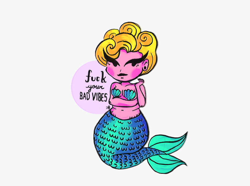 Cute Mine Fanart Fat Pink Pastel Mermaid Aw Yeah Body - Cartoon, HD Png ...