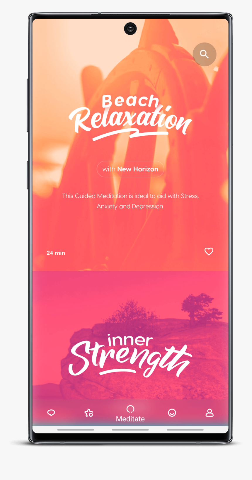 Relax And Meditations Premium Subscribed Apk - Poster, HD Png Download ...