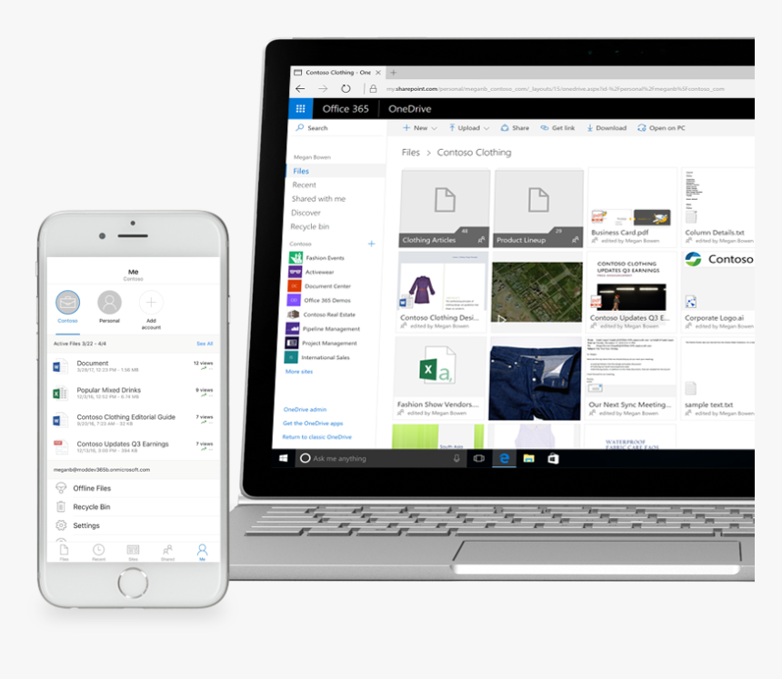 Microsoft Onedrive , Png Download - Operating System, Transparent Png ...