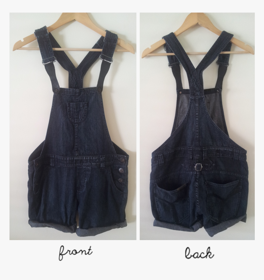 Image Of Pepe Jeans Overalls/ Dungarees - Little Black Dress, HD Png ...