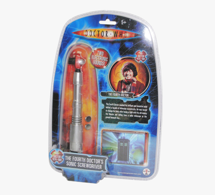 4th Doctor Sonic Screwdriver Blue, HD Png Download , Transparent Png ...
