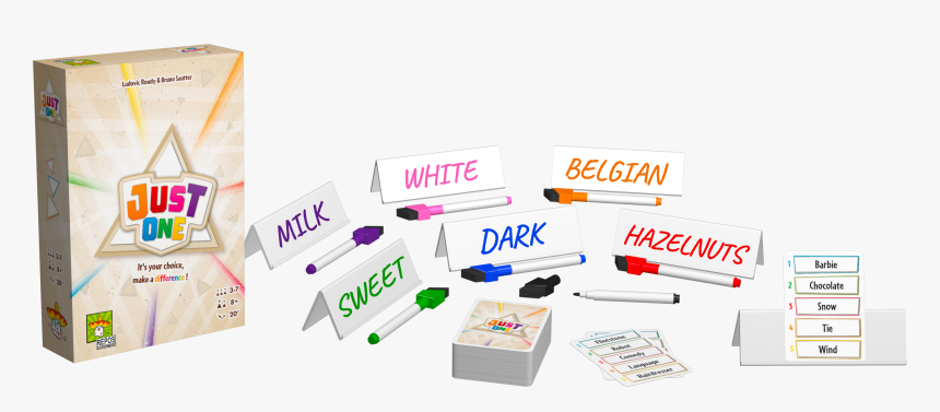 Just One Board Game, HD Png Download , Transparent Png Image - PNGitem