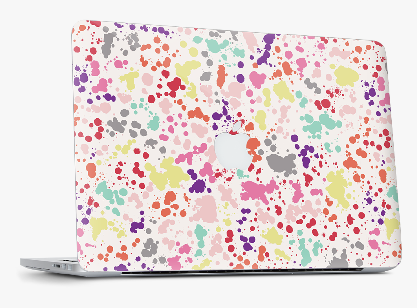 Colorful Splatter Ink Drops Macbook Skin Data Mfp - Watercolor Painting ...