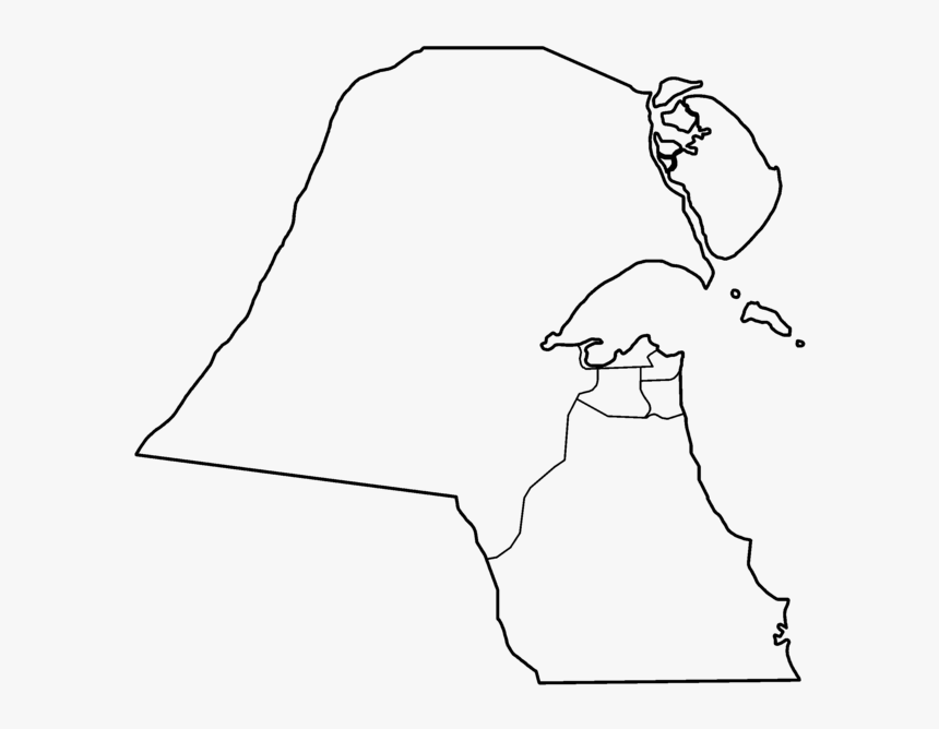 Kuwait Map Png, Transparent Png , Transparent Png Image - PNGitem