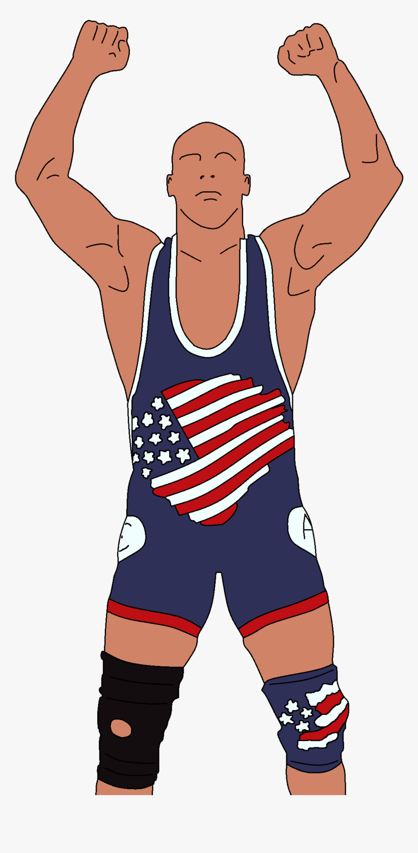 Free Art Hand Drawn - Kurt Angle, HD Png Download , Transparent Png ...