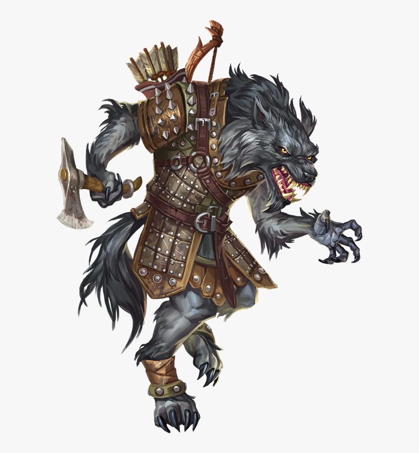 Humanoid Werewolf, HD Png Download , Transparent Png Image - PNGitem