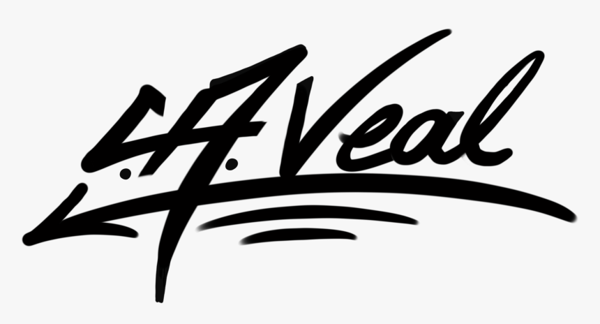 Chris Veal Art - Calligraphy, HD Png Download , Transparent Png Image ...