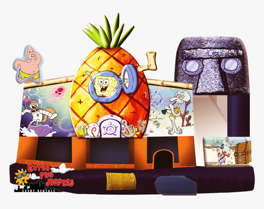 Spongebob Bounce House, HD Png Download , Transparent Png Image - PNGitem