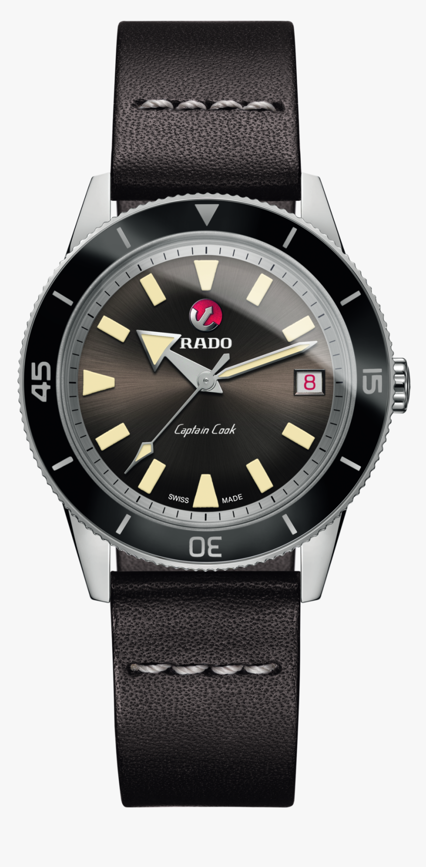 Captain Cook Automatic R32500305 - Rado Captain Cook 37 Mm, HD Png ...