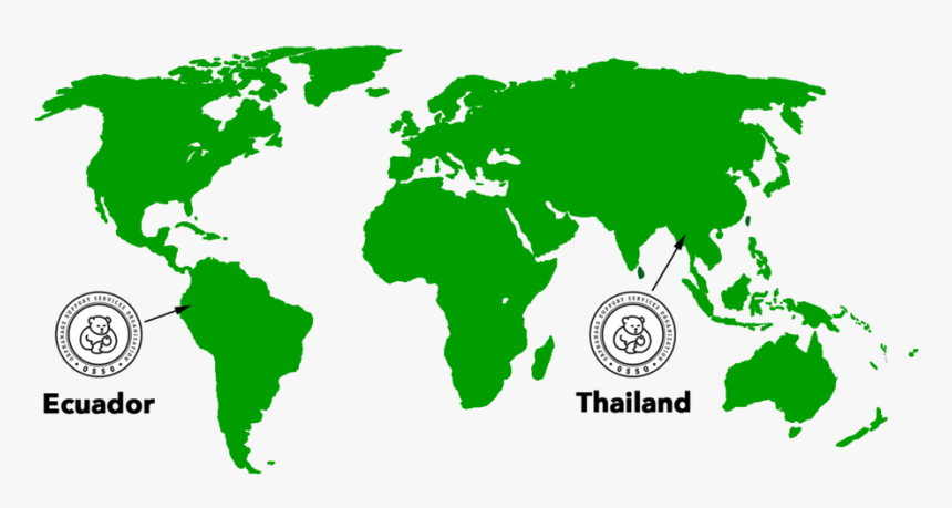 Osso World-map - World Map, HD Png Download , Transparent Png Image ...