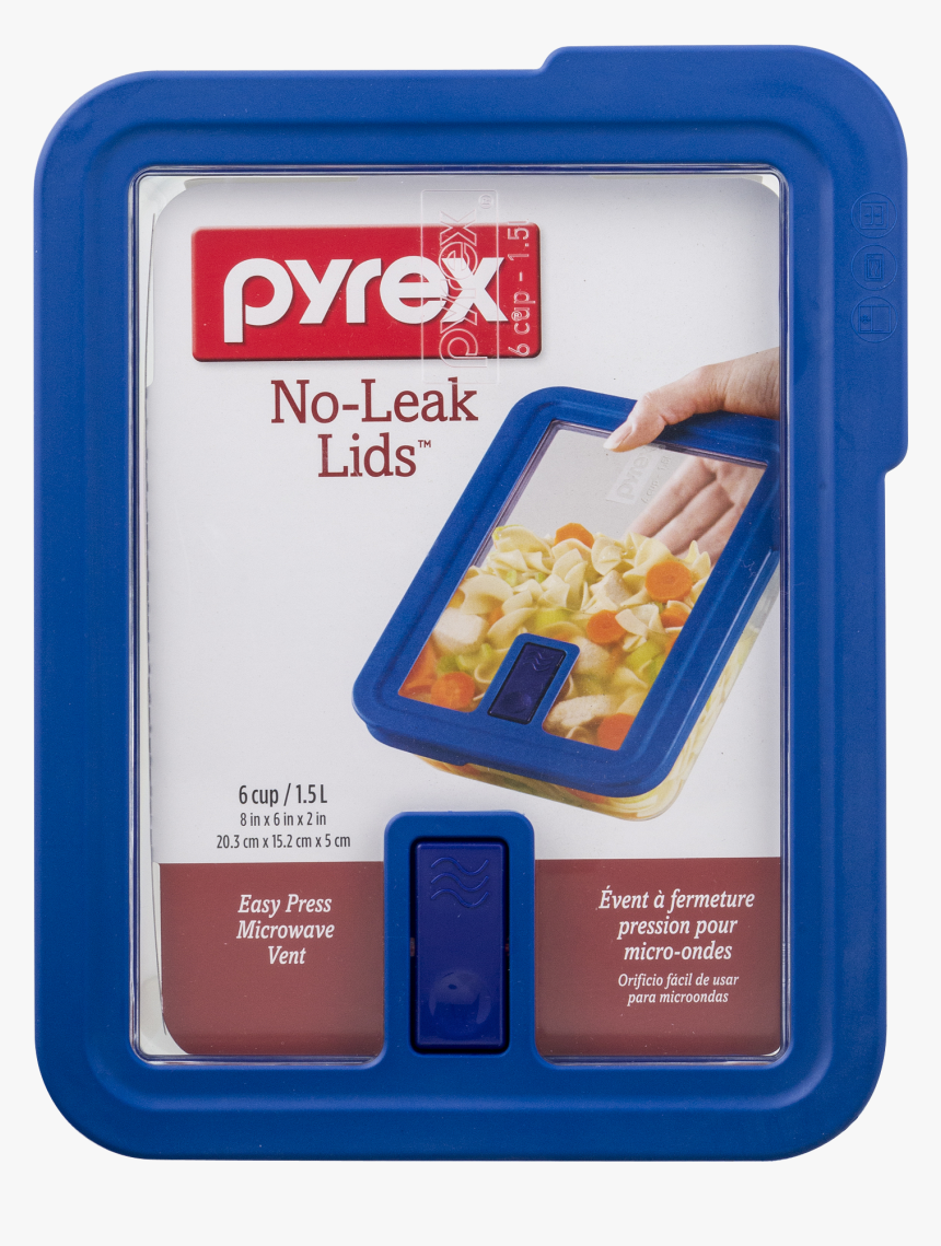 Pyrex 6 Cup Rectangle No Leak, HD Png Download , Transparent Png Image ...