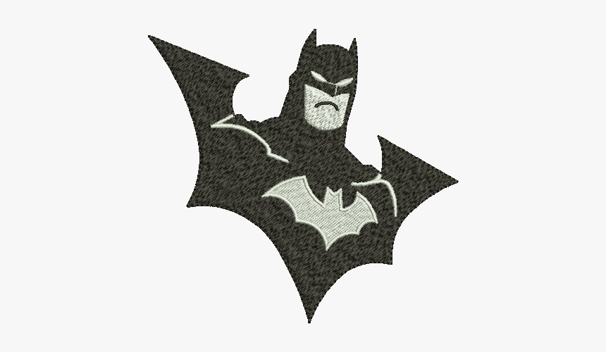 Batman Embroidery Design, HD Png Download , Transparent Png Image - PNGitem