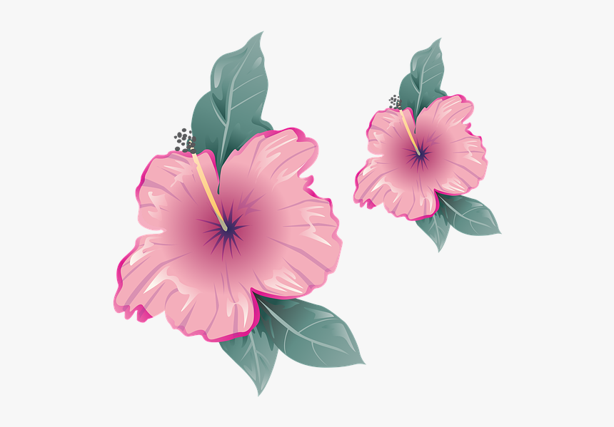 Pastel Pink Sticker Flower Pink, HD Png Download , Transparent Png ...