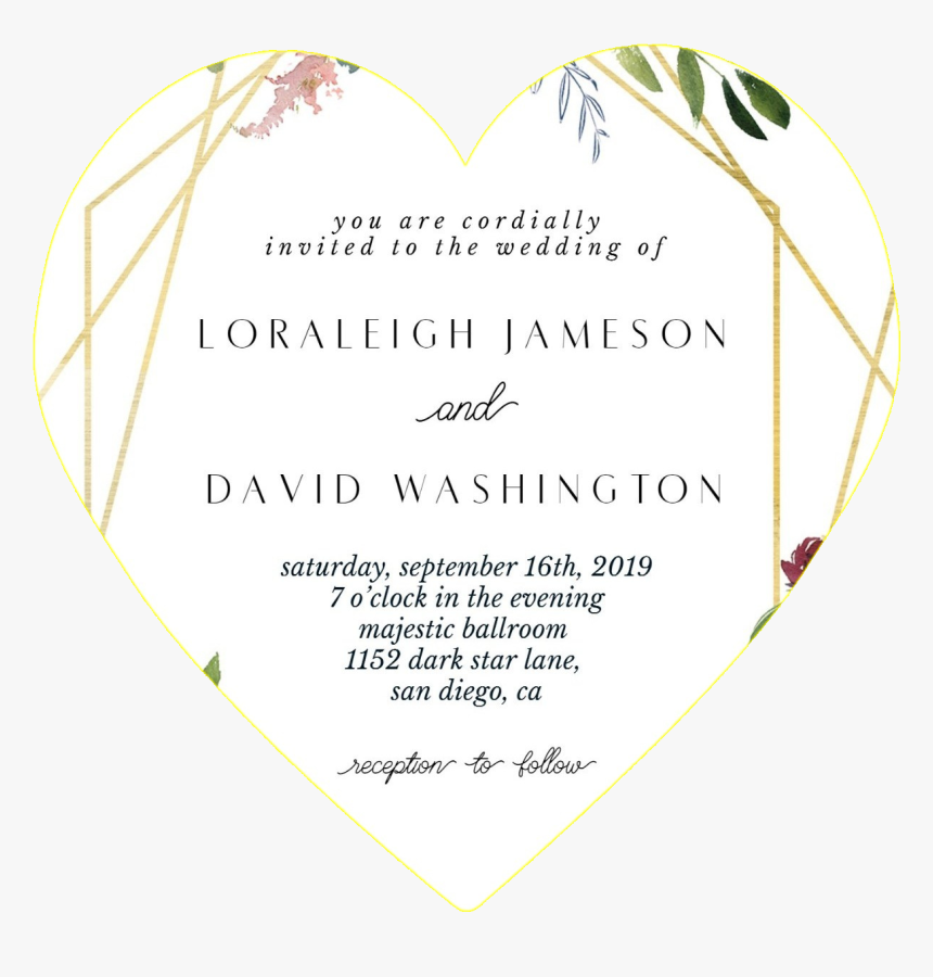Transparent Your Invited Png - Heart, Png Download , Transparent Png ...
