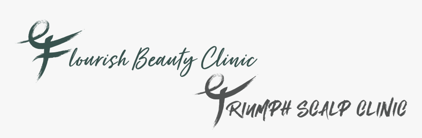 Flourish Beauty Clinic - Calligraphy, HD Png Download , Transparent Png ...