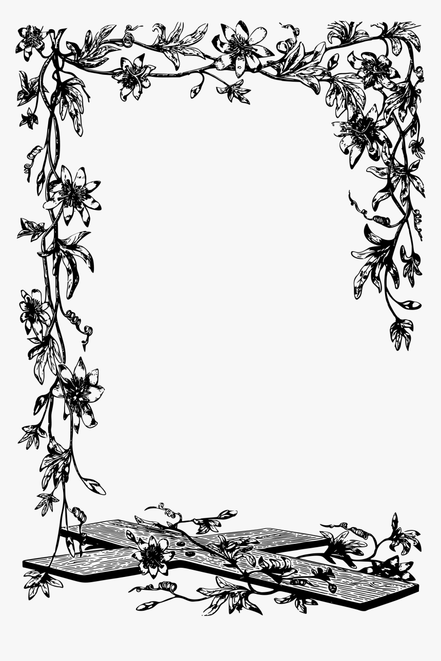 Frame Big Image Png - Vine Frame Clipart, Transparent Png , Transparent ...