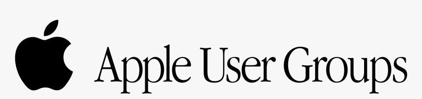 Apple User Groups Logo Png Transparent - Apple, Png Download ...