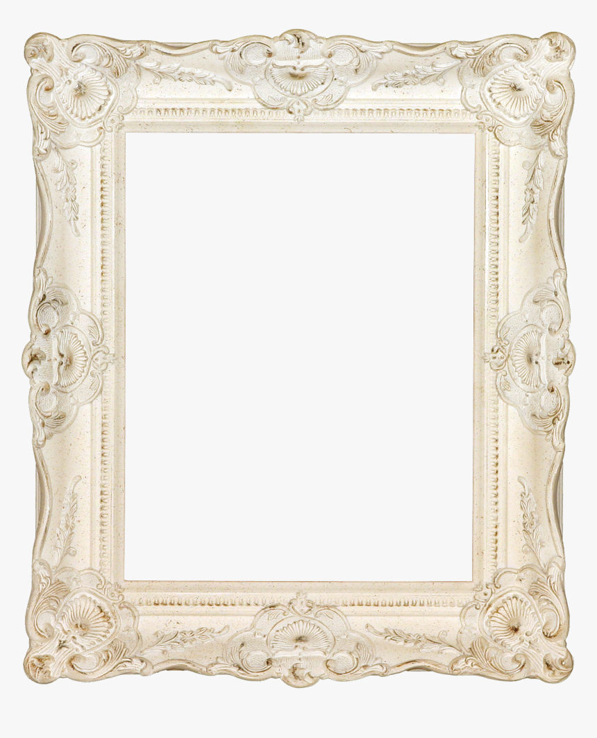 White Ornate Picture Frames
