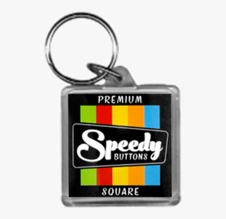 Square Acrylic Key Chains - Keychain, HD Png Download , Transparent Png ...