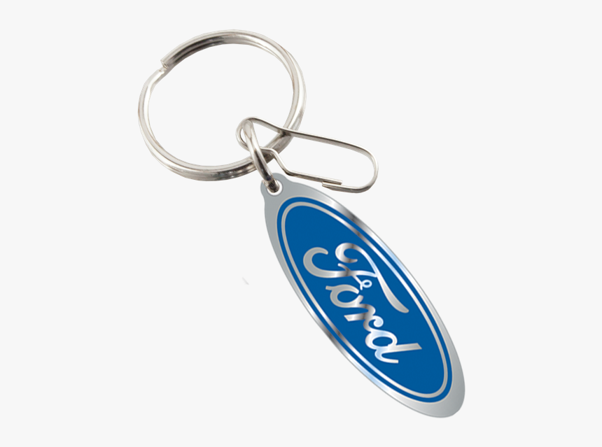 Picture Of Ford Logo Enamel Key Chain - Keychain, HD Png Download ...