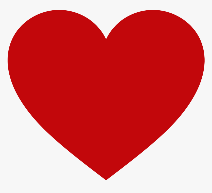 Big Bold Red Heart Clipart - Love Heart, HD Png Download , Transparent ...