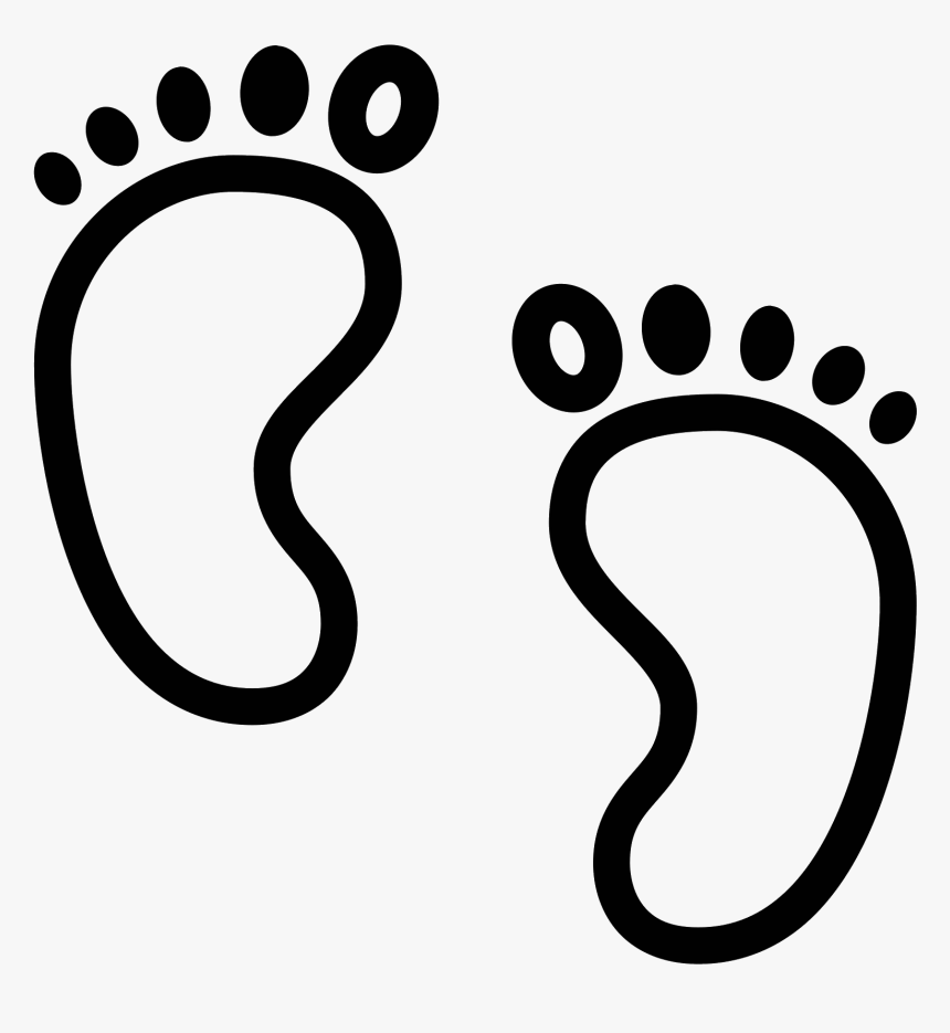 Baby Feet Icon - Baby Feet Icon Png, Transparent Png , Transparent Png ...