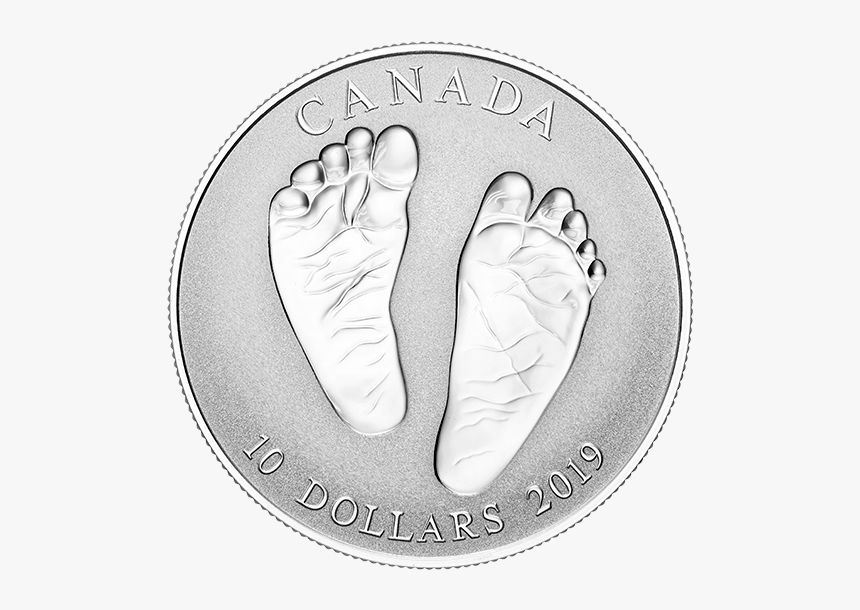 Baby Feet Silver Coin, HD Png Download , Transparent Png Image - PNGitem