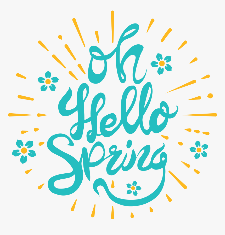 Transparent Hello Spring Png - Calligraphy, Png Download , Transparent ...