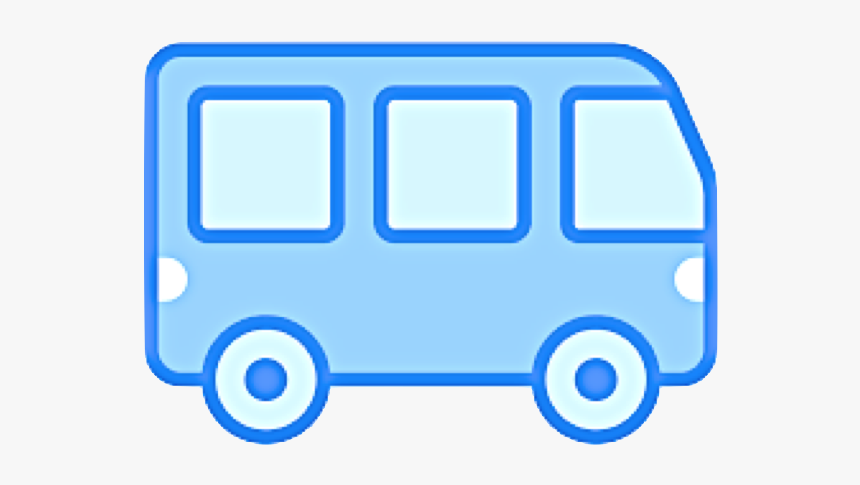 Bus Blue Icon, HD Png Download , Transparent Png Image - PNGitem