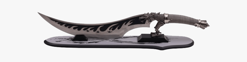 Wire Wrapped Fire-breathing Dragon Dagger - Machete, HD Png Download ...