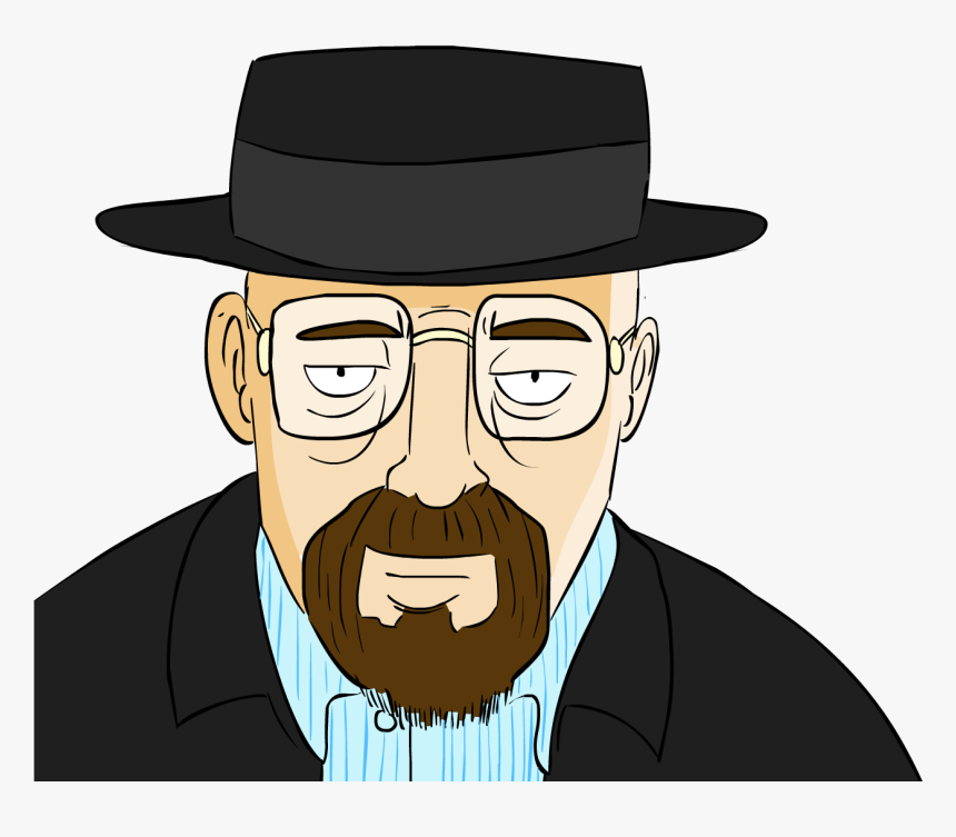 Heisenberg - Cartoon, HD Png Download , Transparent Png Image - PNGitem