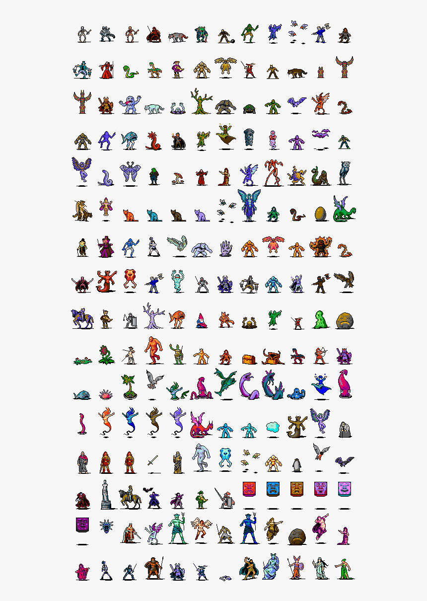 Rpg Monster Set - Smiley, HD Png Download , Transparent Png Image - PNGitem