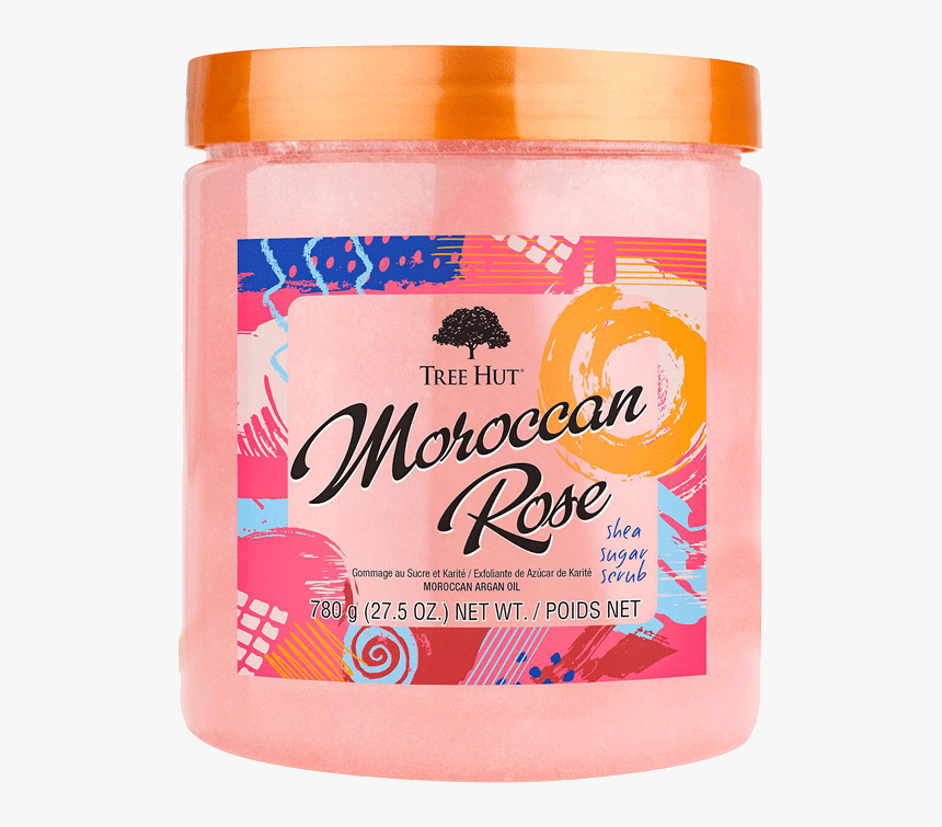 Tree Hut Moroccan Rose Body Scrub, HD Png Download , Transparent Png ...