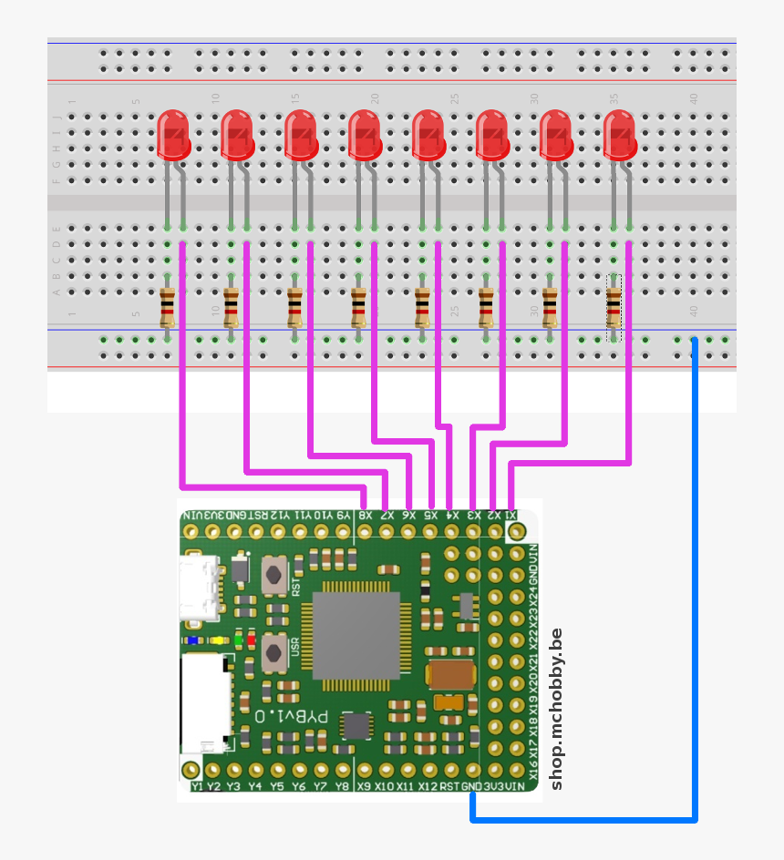 Hack 8leds Montage - Arduino, HD Png Download , Transparent Png Image ...
