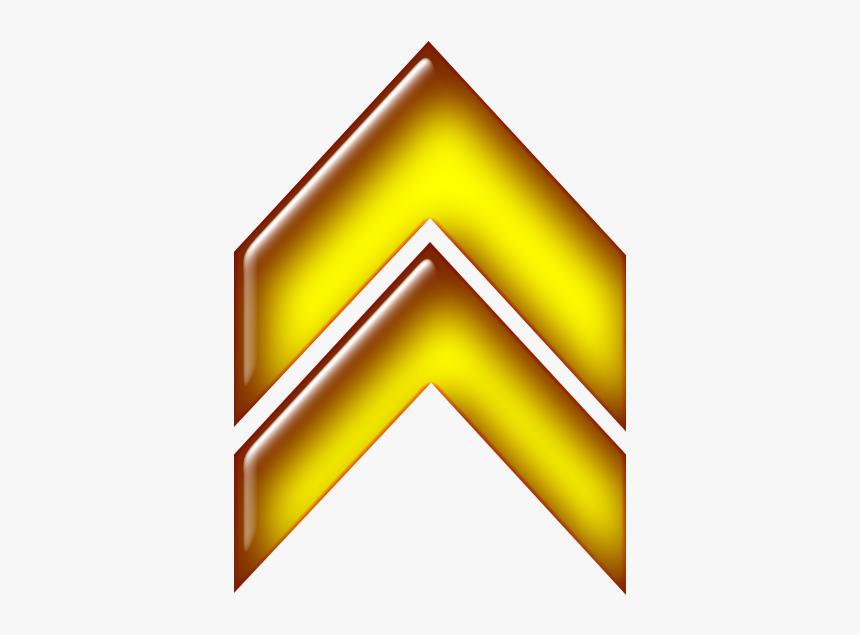 Double Arrow Yellow Up - Yellow Double Arrow Png, Transparent Png ...