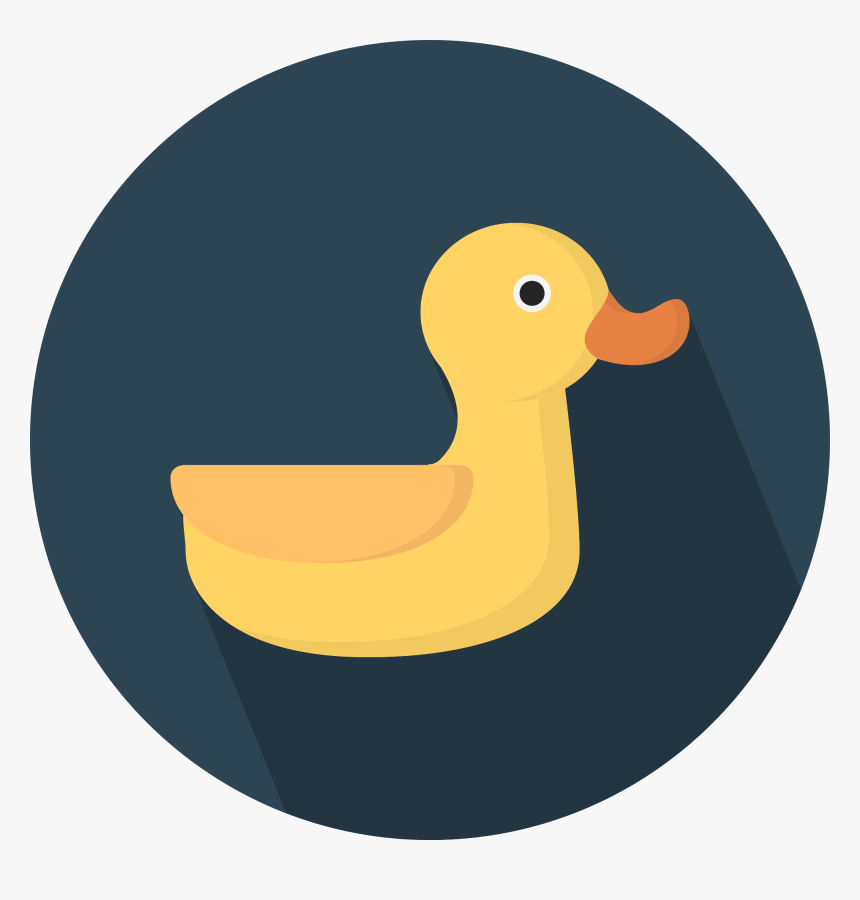 Transparent Duckling Png - Duck Flat Icon, Png Download , Transparent ...