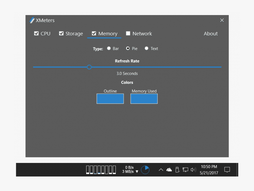 Windows 7 Taskbar Png - Linux System Monitor In Taskbar, Transparent ...