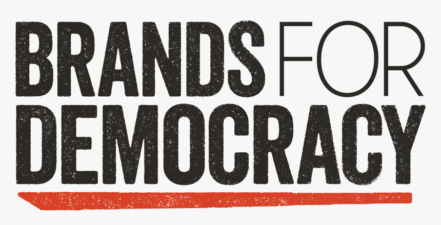 Brands For Democracy - Monochrome, HD Png Download , Transparent Png ...