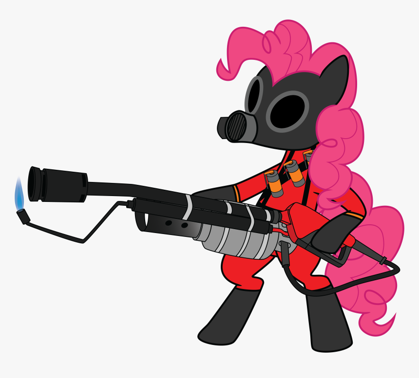 Tf2 Mlp Pyro Clipart , Png Download - Mlp Pyro Tf2, Transparent Png ...