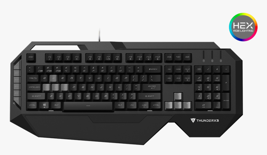Thunder X3 Keyboard, HD Png Download , Transparent Png Image - PNGitem