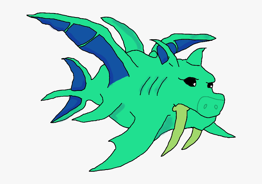 Drawings Terraria Duke Fishron, HD Png Download , Transparent Png Image ...