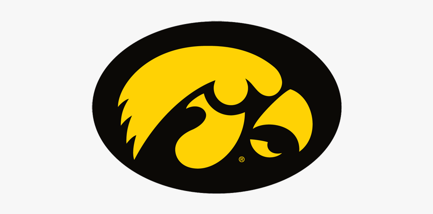 Iowa Hawkeye Logo Png - Iowa Hawkeyes Football Symbol, Transparent Png ...