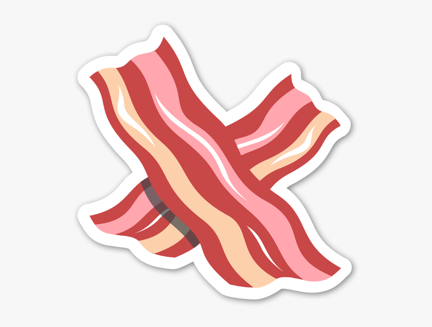 Bacon Sticker - Bacon Clipart Transparent Background, HD Png Download ...