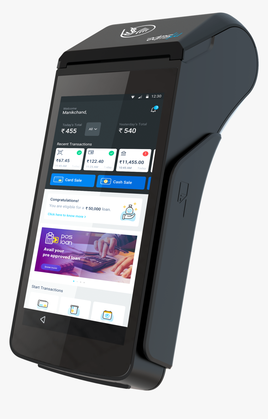 Width - M Swipe Machine, HD Png Download , Transparent Png Image - PNGitem