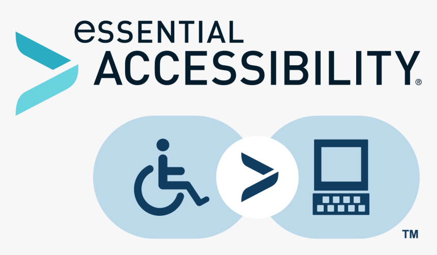Essential Accessibility Logo, HD Png Download , Transparent Png Image ...