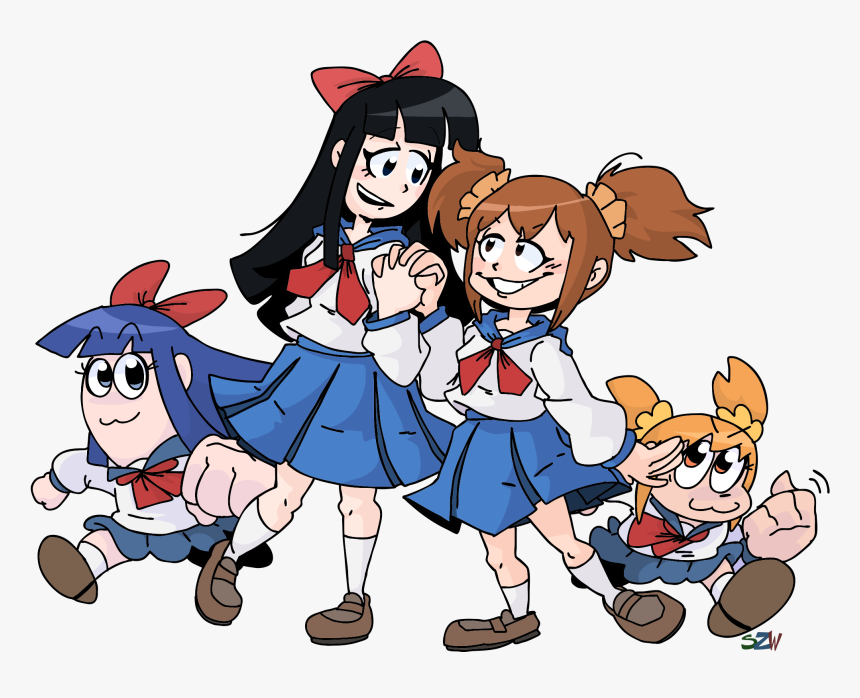Pipimi And Popuko - Cartoon, HD Png Download , Transparent Png Image ...