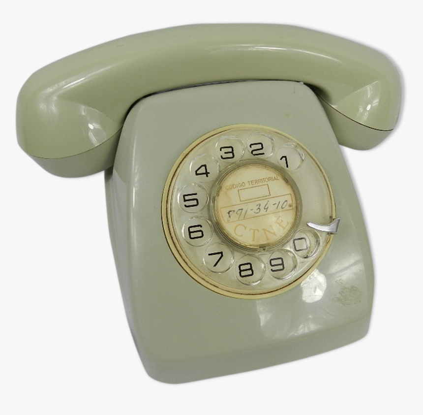 Light Gray Rotary Phone Src Https - Corded Phone, HD Png Download ...