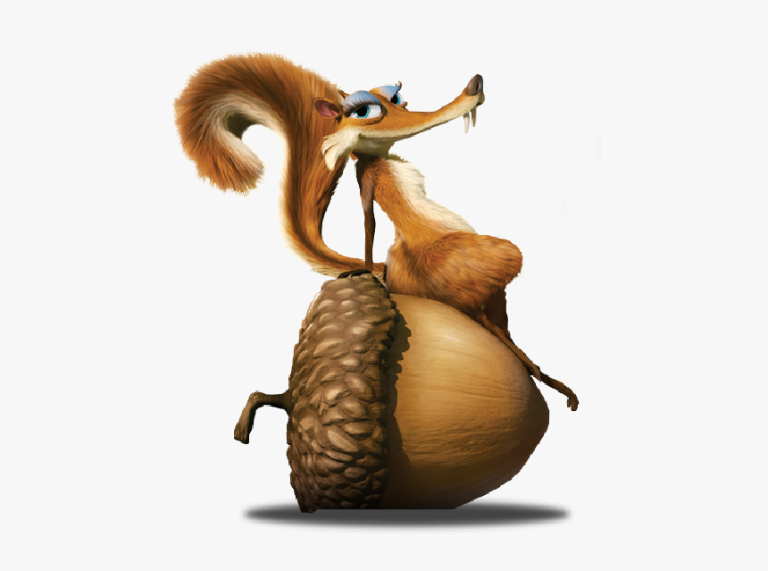 Acorn Transparent Ice Age - Girl Squirrel Ice Age, HD Png Download ...