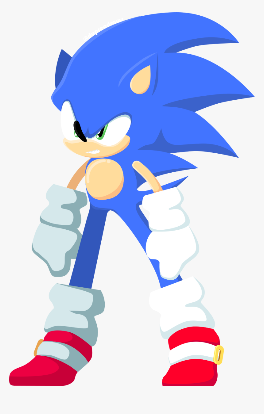 Angry Sonic, HD Png Download , Transparent Png Image - PNGitem